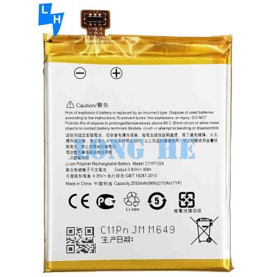 China C11P1324 Zenfone 5 2014 A500KL A500G/A500CG/T00J/A500KL C11PGJQ M415 Mobile Phone Battery 2110mAh Capacity for sale