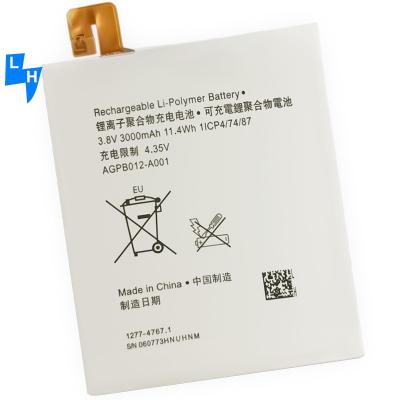 China AGPB012-A001 Battery for Sony Xperia Z5 Dual E6883 E6853 Z5 Plus 3430mAh 3.8V in Black for sale