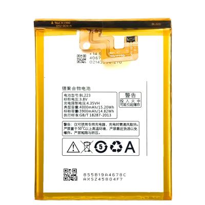 China 4000mAh BL223 battery for Lenovo Vibe Z2 Pro K80 K80M K920 P90 K7 Durable and Powerful for sale