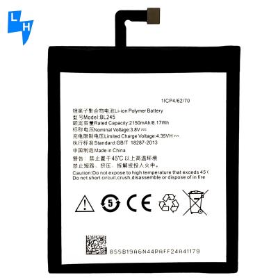 China Black RECHARGABLE Lithium Ion Polymer Battery BL245 3500mAh 4.4V for Lenovo S60 S60-T S60 for sale