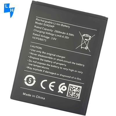 China Double IC Protection 3.8V 2500mAh 9.5Wh S5420AP Rechargeable Li-ion Battery for Nokia C1 for sale