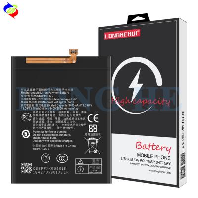 China Stock Rechargeable Li-ion Polymer Battery HE377 for NokiaX71 3500mAh 3.85V High Capacity for sale