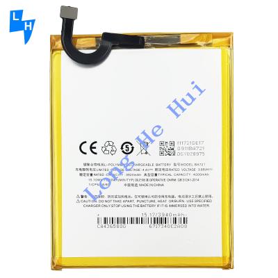 China Coding BA712 4000mAh Rechargeable Mobile Phone Battery for Meizu Meilan Note 6 for sale