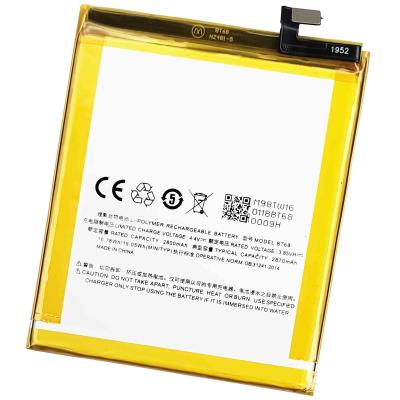 China Meizu M3 M3S Replacement Mobile Phone Battery BT68 OEM/ODM 500pcs Double IC Protection for sale