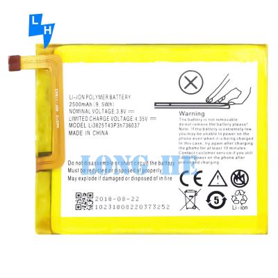 China ZTE Blade A2 V7 Lite BV0720 Li3825T43P3h736037 Battery with High Capacity 2500mAh OEM for sale