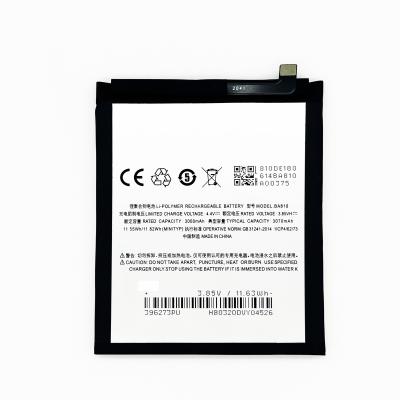 China MEIZU M8C M810H M810L Mobile Phone Battery 4.4V 3070mAh RECHARGABLE Lithium Polymer for sale