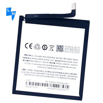 China Meizu 16xs Battery Replacement Original BA926 Lithium-ion for Mobile Phone Models for sale