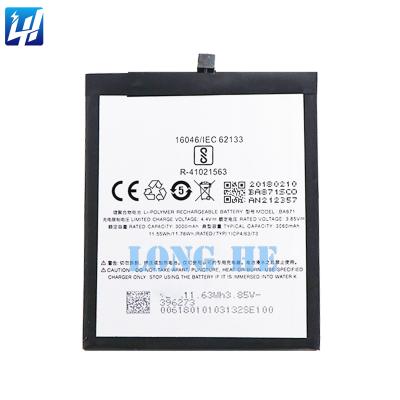 China Long Lasting 3060mAh 3.8V Lithium Polymer Battery for MEIZU M15/15 Lite Mobile Version for sale