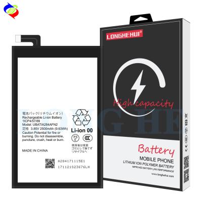 China UBATIA284AFN2 3.85V 2500mAh Lithium Polymer Battery for Sharp RC Mobile Phone Durable for sale