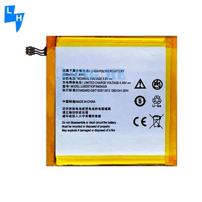China Li3820T43P3h636338 2000mAh Li-ion Battery 100% Compatible with ZTE Blade L2 U879 U889 for sale