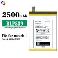 China Battery BLP539 2500mah High Quality Replacement For Oppo X909 X909t Find5 Phone Battery for sale