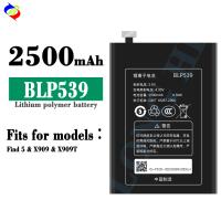 China 2500mah Replacement Battery BLP539 for Oppo X909 X909t Find5 Black Mobile Phone Models for sale