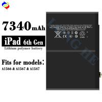 China iphone Compatible RECHARGABLE 7340mAh Tablet Battery for iPad 6 Air 2 A1566 A1567 A1547 for sale