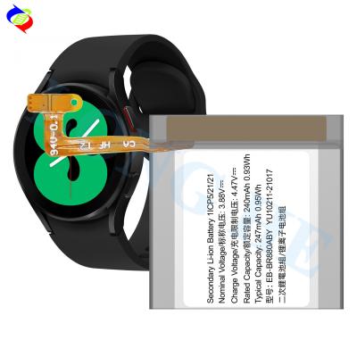 China hot sale EB-BR880ABY Battery For Samsung Galaxy Watch 4 42mm SM-R880 R880 Smart Watch Batteries for sale