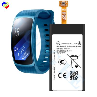 China Factory Replacement EB-BR360ABE Battery For Samsung Gear Fit2 SM-R360 Smart Watch Bateria for sale