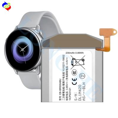 China 230mAh EB-BR500ABU Battery for Samsung Galaxy Watch Active SM-R500 Replacement Batteries batterie for sale