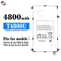 China For SAMSUNG Original battery T4800U T4800E For Samsung Galaxy Tab Pro 8.4 in SM-T321 T325 T320 T321 Tablet Spare Batt PC 4800mAh for sale