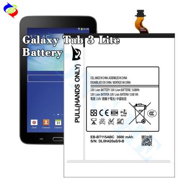 China 3600mAh RECHARGABLE Battery For SAMSUNG T115 T116 SM-T116NU SM-T116BU EB-BT115ABC for sale