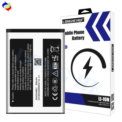 China 3.7v 800mAh AB463446BU Li-ion Battery for Samsung X200 X208 B189 Mobile Phone Batteries for sale