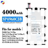 China 4000mAh SP4960C3B Battery for Samsung Galaxy Tab 7.0 Plus P6200 P6210 P3100 P3110 for sale