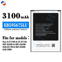 China 3100mAh EB595675LU Mobile Phone Battery for samsung Note2 G800F N7100 N7102 N719 N7108 N7108D for sale