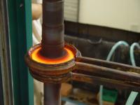 China Tempering Shaft Induction Heat treatment Machine induction hardening of gears for sale
