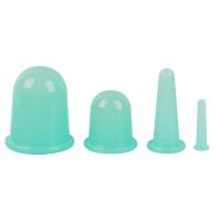 China Food Grade Silicone Cupping Cups Set Face Eye Massage For Health Care for sale