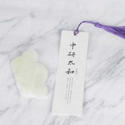 China Irregular Jade Guasha Tools Offering Relaxation of Muscles and Tissues Massage Scraping for Health Improvement for sale