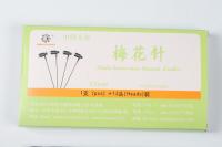 China PVC Handle Plum Blossom Needles Polished Technical 0.20mm X 25mm Needles Designed for Effective and Safe Skin Treatment for sale