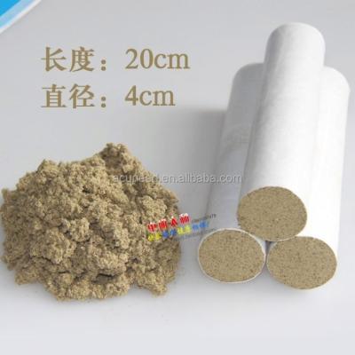 China Black Pure Moxa Rolls for Moxibustion Moxibustion of Body Acupoints Natural Herbal Rolls Designed to Promote Health and Management for sale