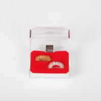 China Finger Acupuncture Massage Tools Gold Silver Ring Type ZhongYan TaiHe for sale