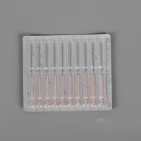 China 100pcs Zhongyan Taihe Disposable Acupuncture Needles Red Copper Ring Handle for sale