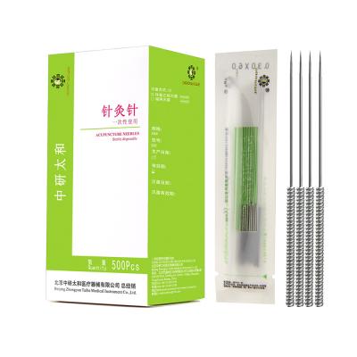 China Silvery Zhongyan Taihe Acupuncture Needles Intradermal Needles For Facial Acupuncture for sale