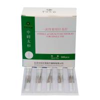 China Zhongyan Taihe High Quality 500pcs Disposable Sterile Acupuncture Needles Acupuncture Therapy for sale