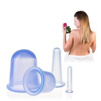 China 6pcs Body Facial Cupping Massage Silicone Cups ISO For Body Relaxation for sale