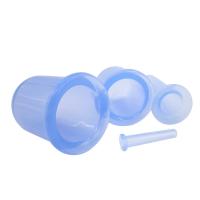 China GPPS Plastic Vacuum Massage Cups For Face Silicone Multifunctional for sale