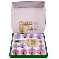 China Professional Cupping Cups Set Traditional Thickened 24PCS 12PCS Hijama Wholesale Cupping Cups for sale
