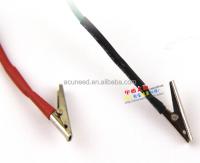 China 3A Fast Alligator Clip Cable For Acupuncture Stimulator KWD808 for sale