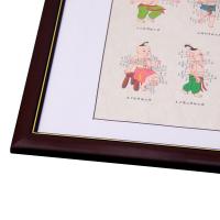 China Rice Paper Scroll Chinese Medicine Charts Suitable Mirror Screen for sale