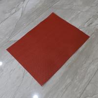 China 0.8mm Double Side Silicone Coated Fiberglass Fabric For Oil And Gas Heat Protection for sale