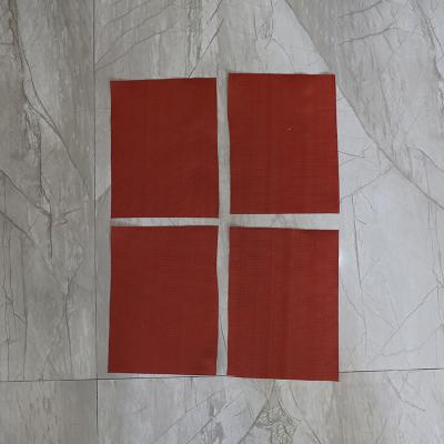 China Silicone Coated Ptfe Coating Fiberglass Fabric High Silica Aluminum Surface Fiberglass Roll for sale