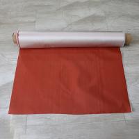 China Fire Resistant Two Sided Silicone Fiberglass Fabric C-Glass Twill Woven High Silica Fiberglass Fabric for sale