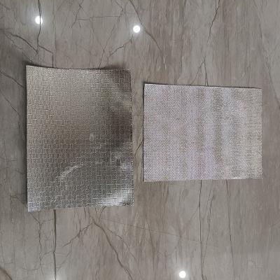 China Custom Aluminum Foil Coated Fiberglass Cloth Thermal Insulation 1m 1.2m 1.5m Width for sale