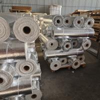 China Fire Blanket Aluminum Foil Fiberglass Cloth 1m 1.2m 1.5m For Blind Use for sale