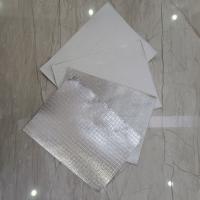 China Fire Blanket Aluminum Foil Fiberglass Cloth 1m 1.2m 1.5m For Blind Use for sale