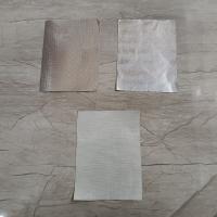 China Aluminized Welding Blanket Aluminum Foil Fiber Glass Cloth Reflective Fiberglass Cloth for sale