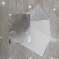 China Aluminum Foil Cloth Fiberglass Composite Anti Radiation Thermal Blanket Fireproof Insulation for sale
