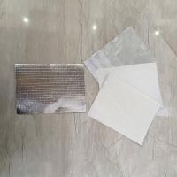 China Anti Oil Waterproof Fireproof Aluminum Foil Fiberglass Cloth Antioxidant Anti Microbial for sale