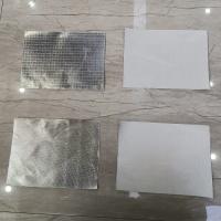 China Anti Oil Waterproof Fireproof Aluminum Foil Fiberglass Cloth Antioxidant Anti Microbial for sale