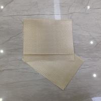 China Heat Treated High Silica Fiberglass Fabric With Vermiculite Coated Thermal Insulation for sale
